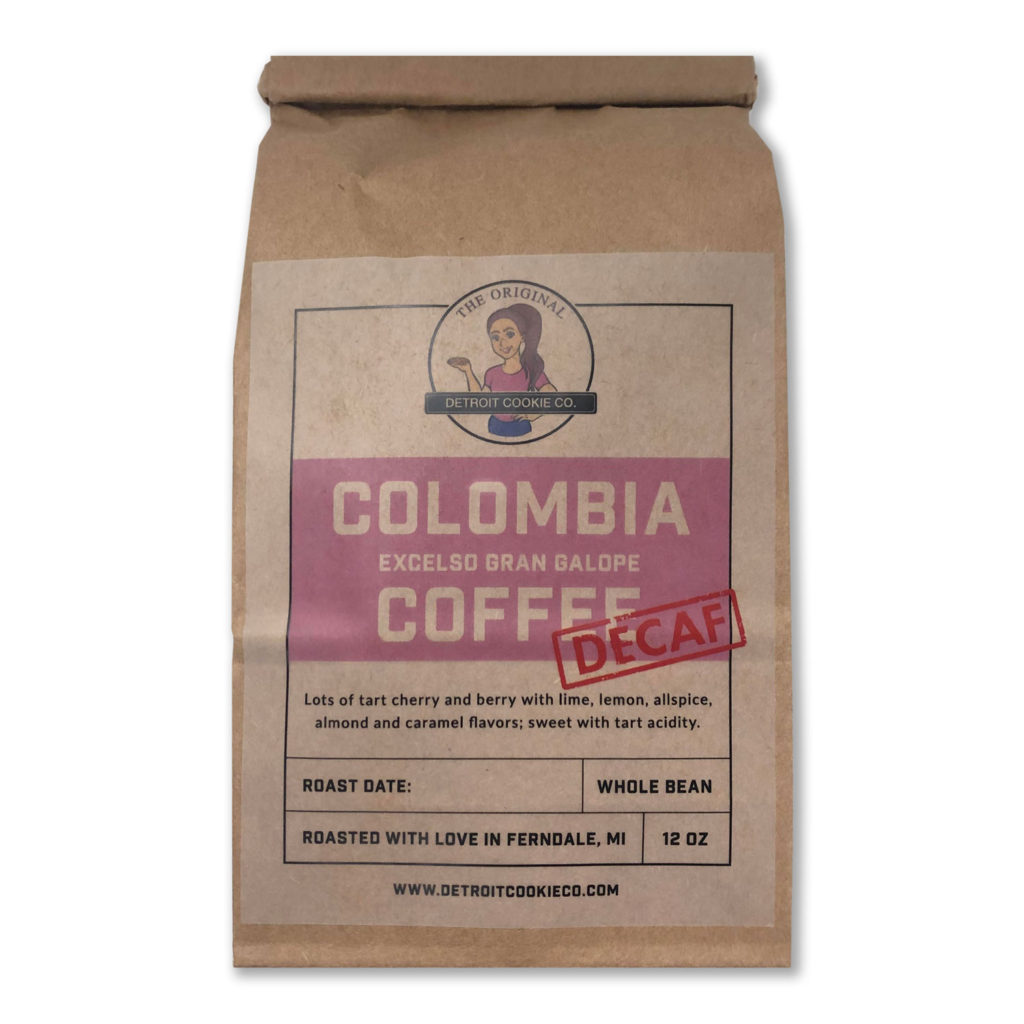 Colombian Decaf Coffee Beans – Detroit Cookie Company